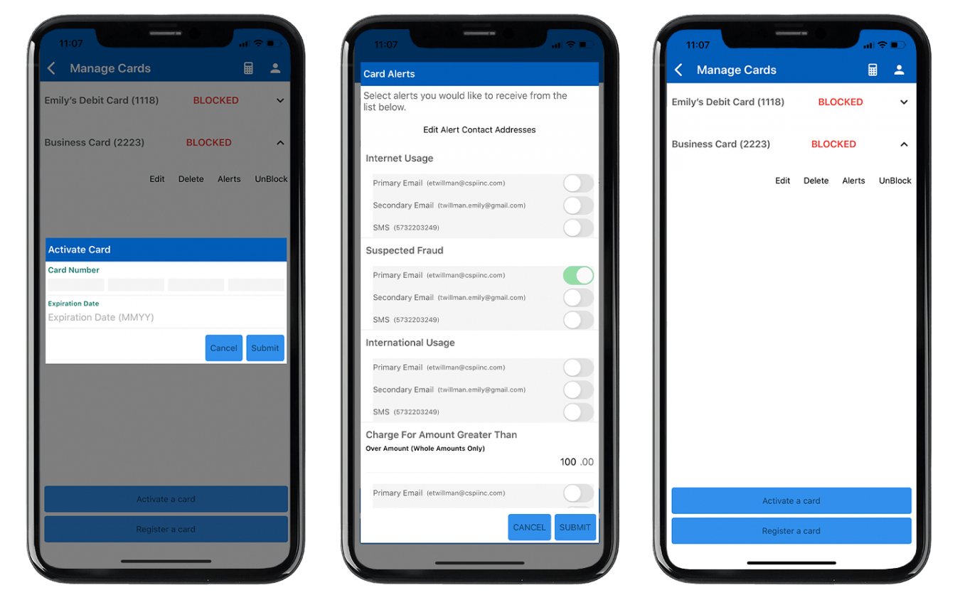 Debit Card Management - Digital Banking & Core CU Solutions | CSPI ...